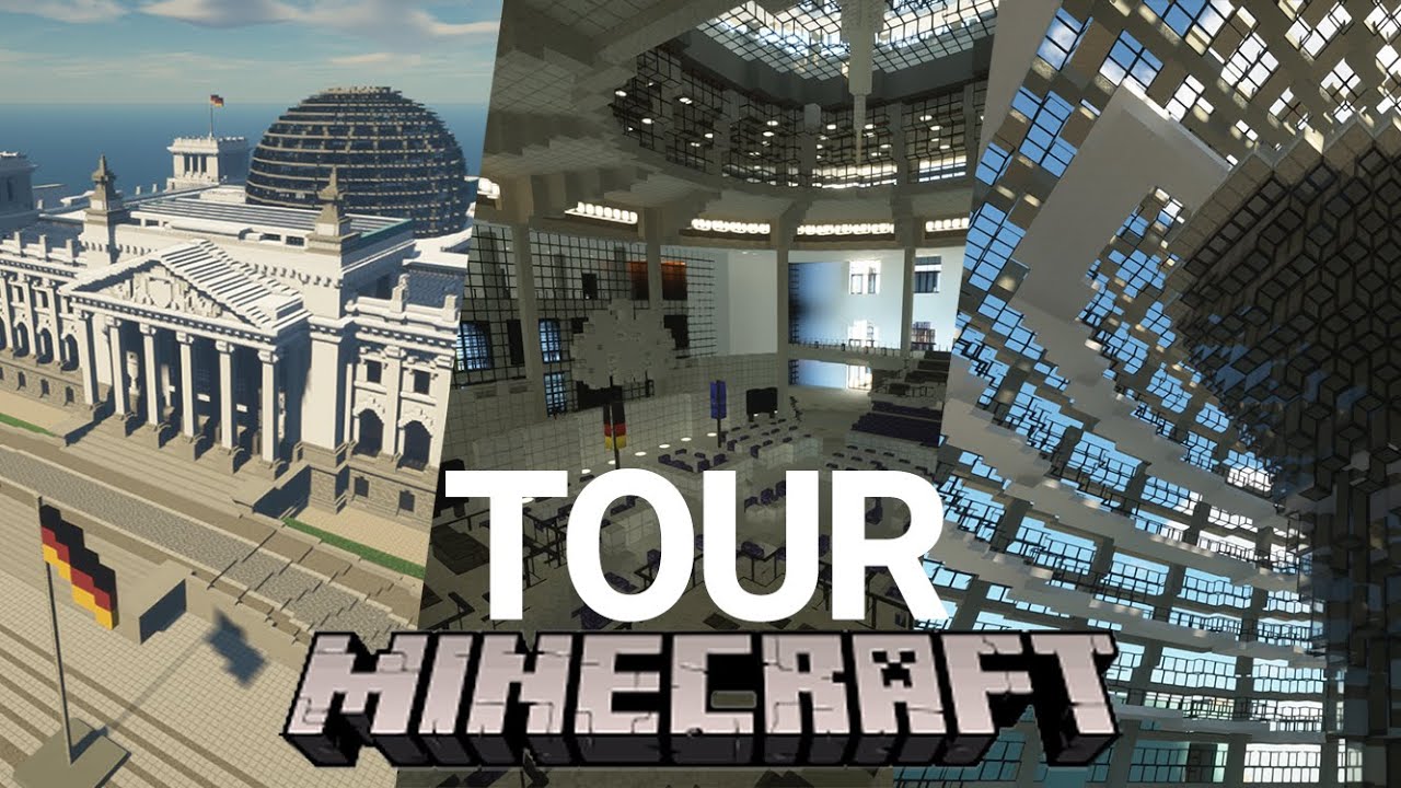 Minecraft: Reichstag Full Interior Showcase! (Download Available ...