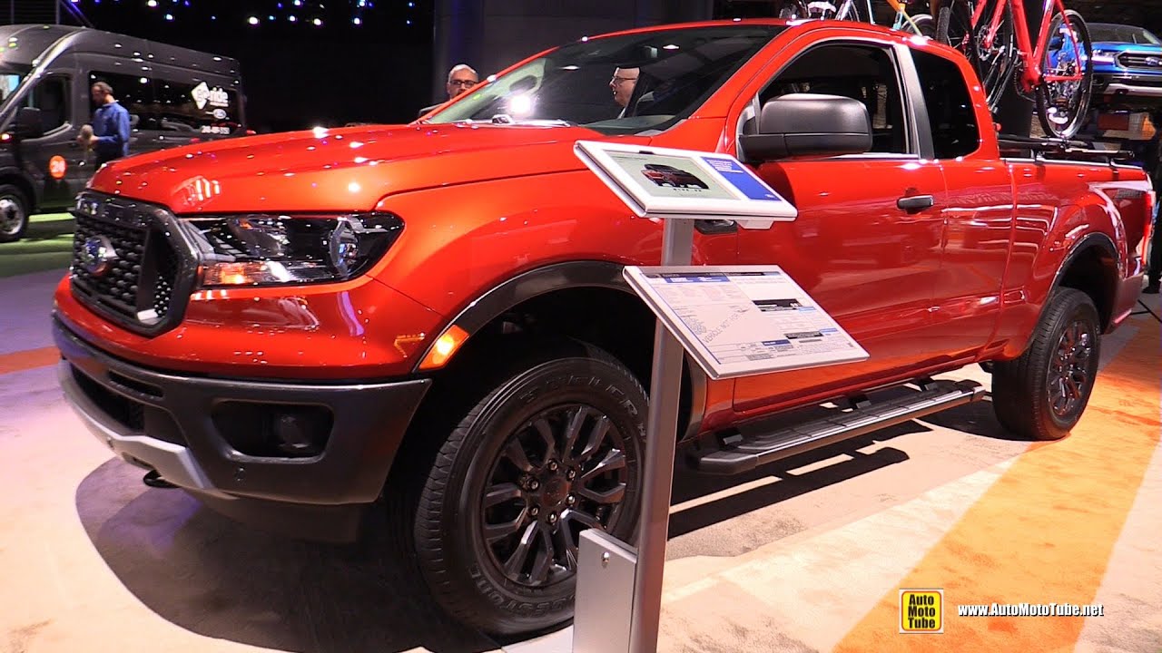 2019 Ford Ranger XLT SuperCab Walkaround - Exterior Interior Tour - YouTube