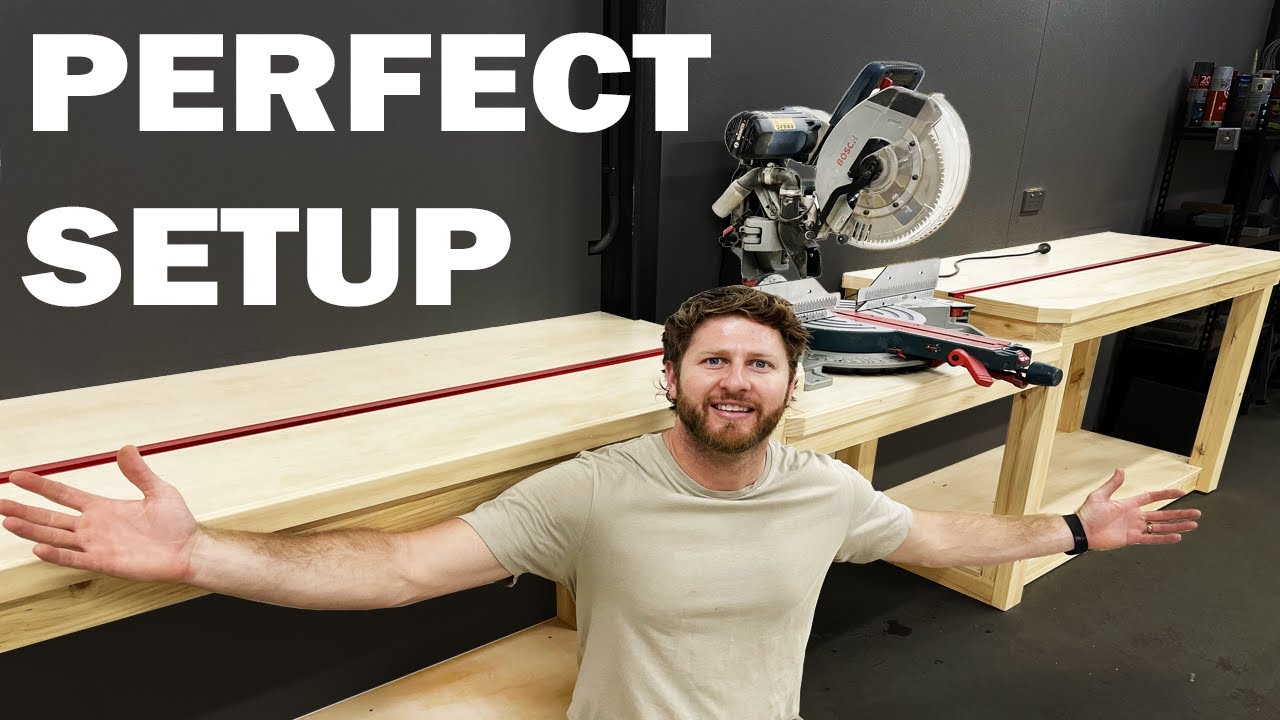 I Built the BEST Miter Saw Station – Here’s How! - YouTube