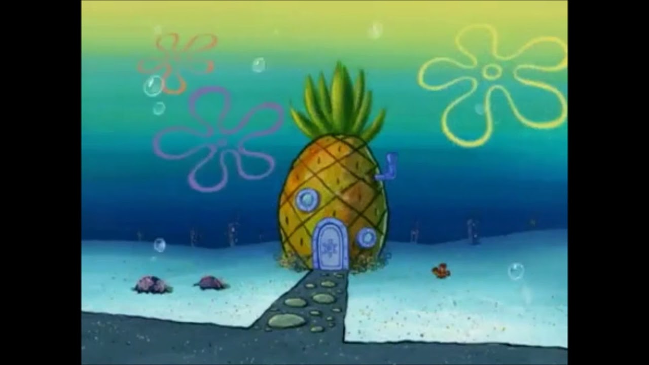 SpongeBob SquarePants: Pineapple Fever/Chum Caverns - Title card ...