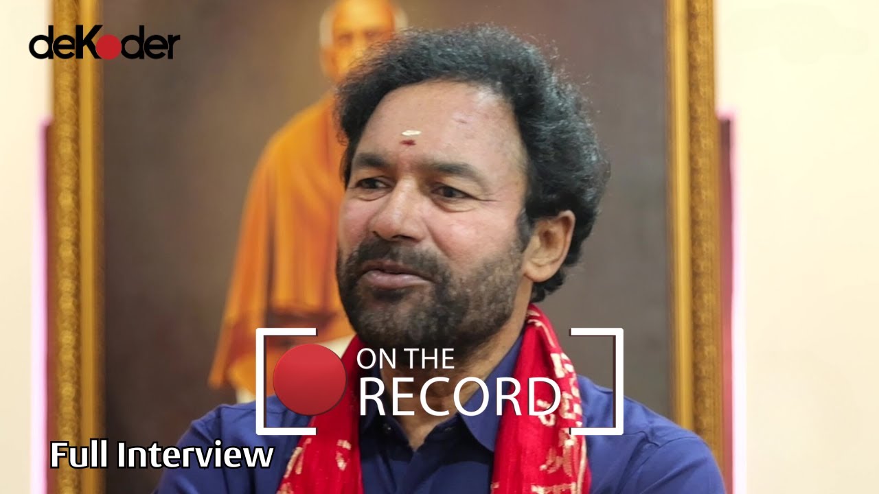 Telangana On The Record ft. G. Kishan Reddy, Prannoy Roy and Dorab R ...