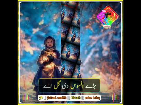 Baray afsoos de gal a !! Saraiki song status !! Murshad write !! 2021 - YouTube