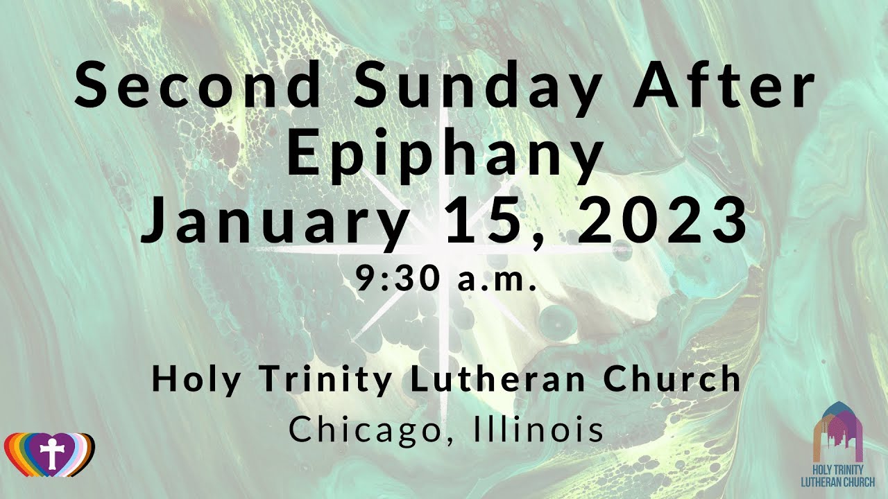 HTLakeview Online Liturgy: Second Sunday After Epiphany - YouTube