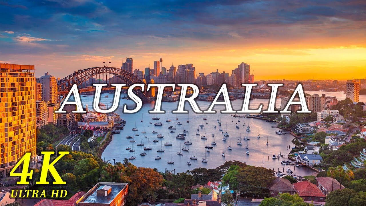 FLYING OVER AUSTRALIA 4K VIDEO ULTRA HD - Relaxing Music With Beautiful ...
