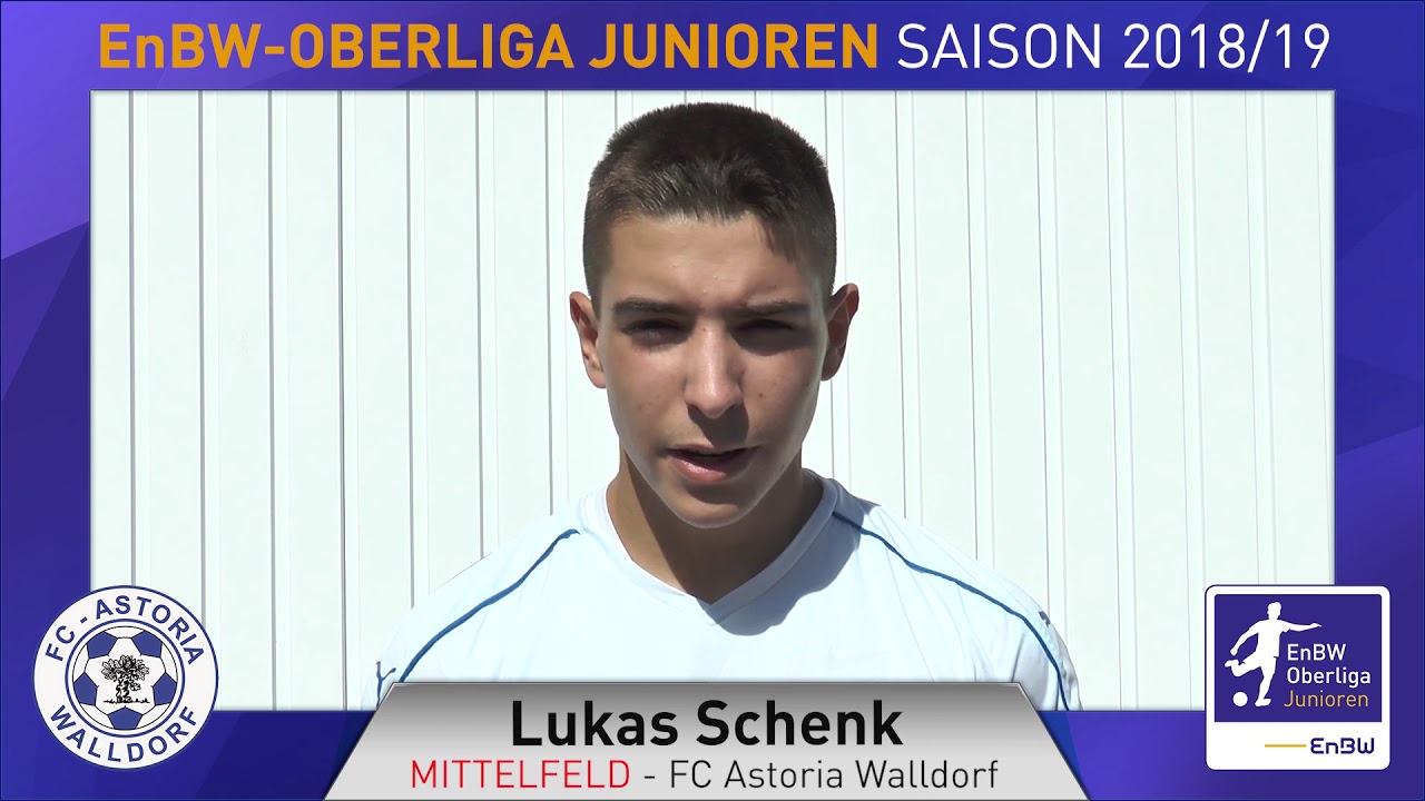 EnBW-Oberliga - FC Astoria Walldorf - Lukas Schenk - YouTube