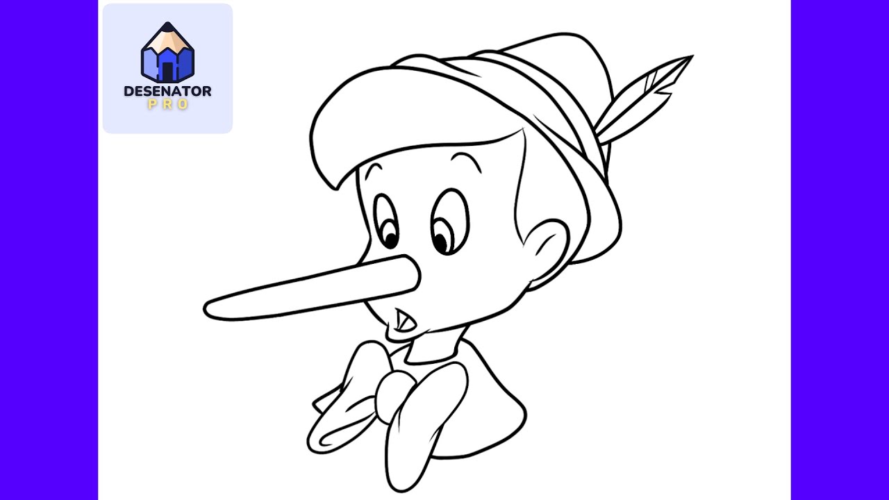 Cum Să Îl Desenezi Pe PINOCHIO (Pinocchio) | Usor Pas cu Pas Tutorial ...