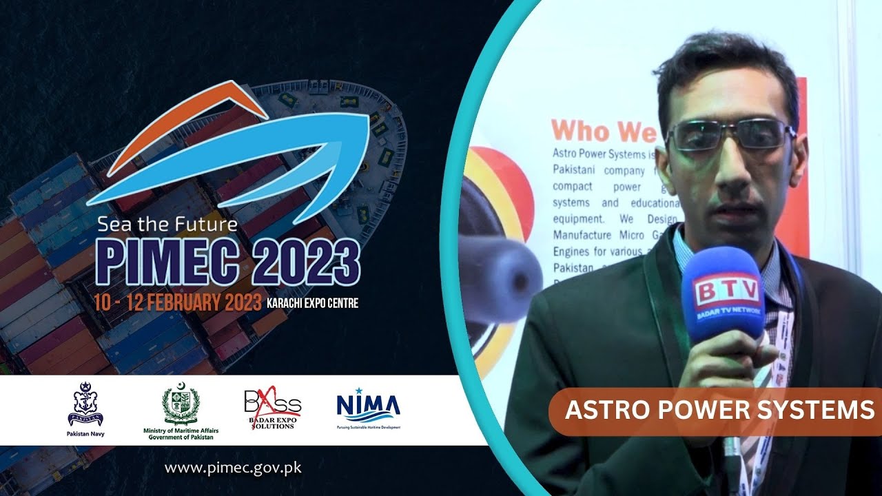 Mr. Ali Ahmed from Astro Power Systems talking about their ...