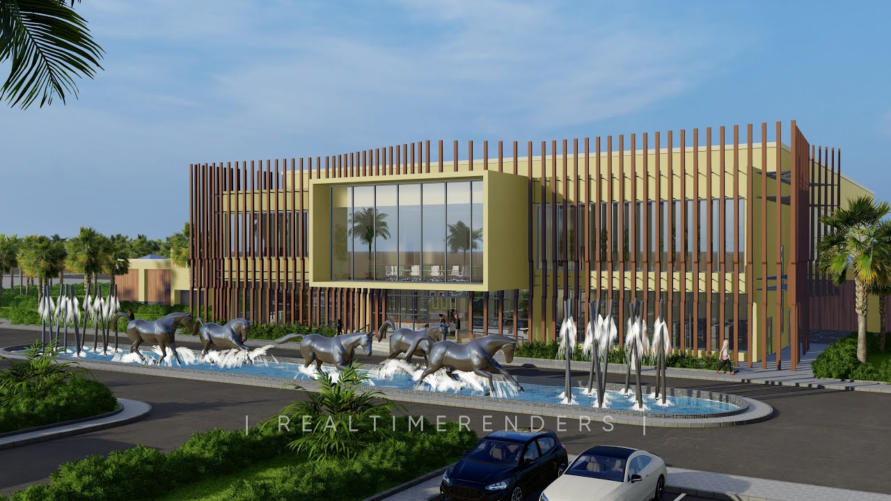 Abu Dhabi Equine and Camels Hospital | Veterinary Hospital | Cinematic | Animation ...