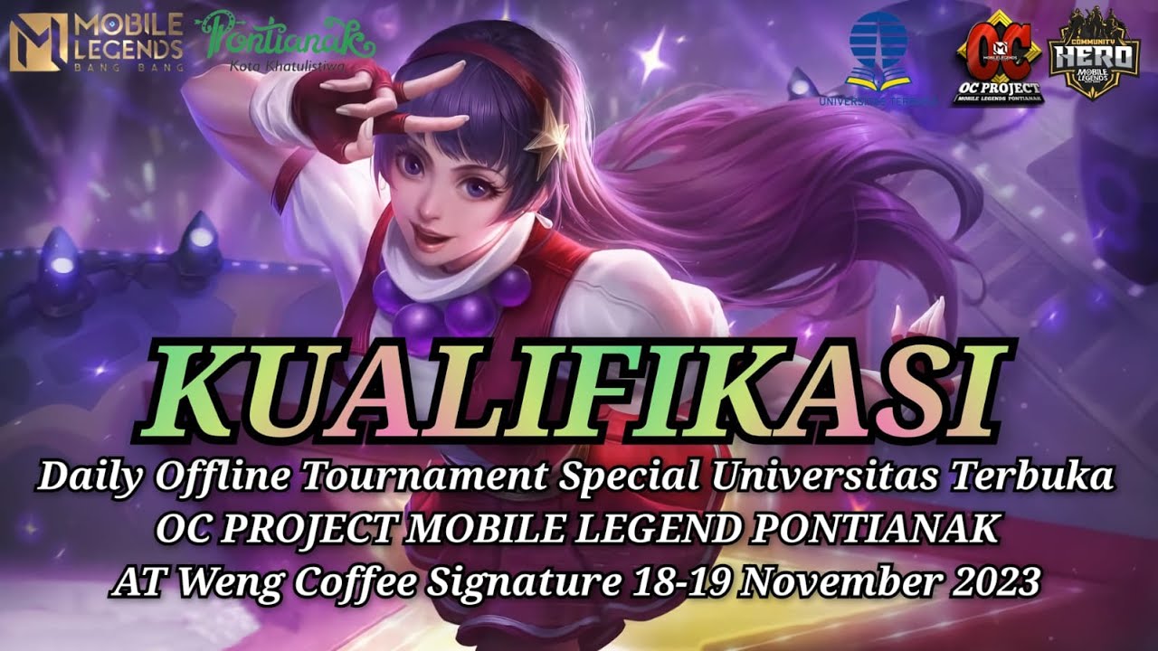 KUALIFIKASI | DAILY OFFLINE TOURNAMENT SPECIAL UNIVERSITAS TERBUKA | OC ...
