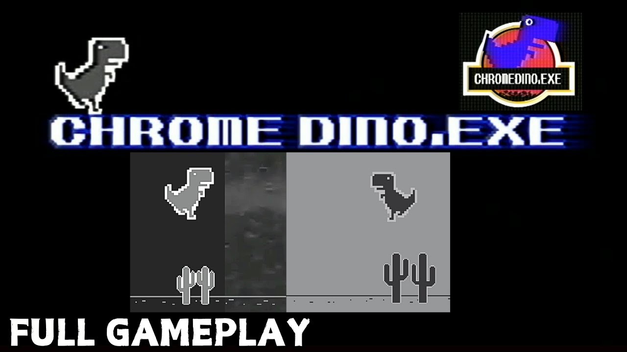 chromeDino.exe – Full Gameplay | Horror Twist on Classic Dino Game | 4K | No Commentary - YouTube