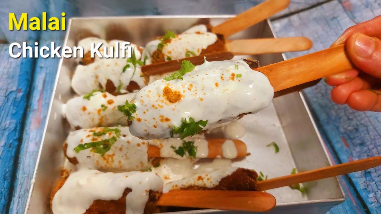 Chicken Malai Kulfi Kabab | Ramadan🌙 Iftar Recipe | Make & Freeze ...