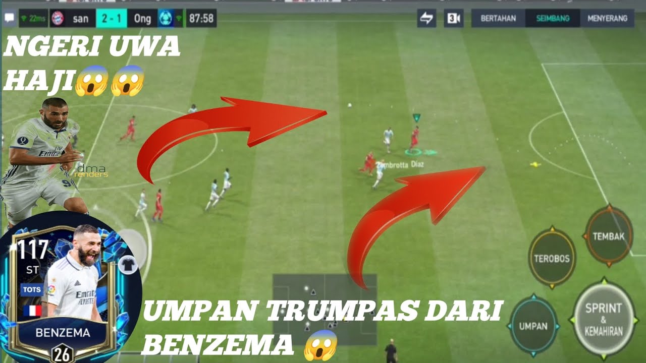 COMEBACK ⁉️ DENGAN PERMAINAN TEORI SANTUY || FIFA MOBILE || FIFA MOBILE ...