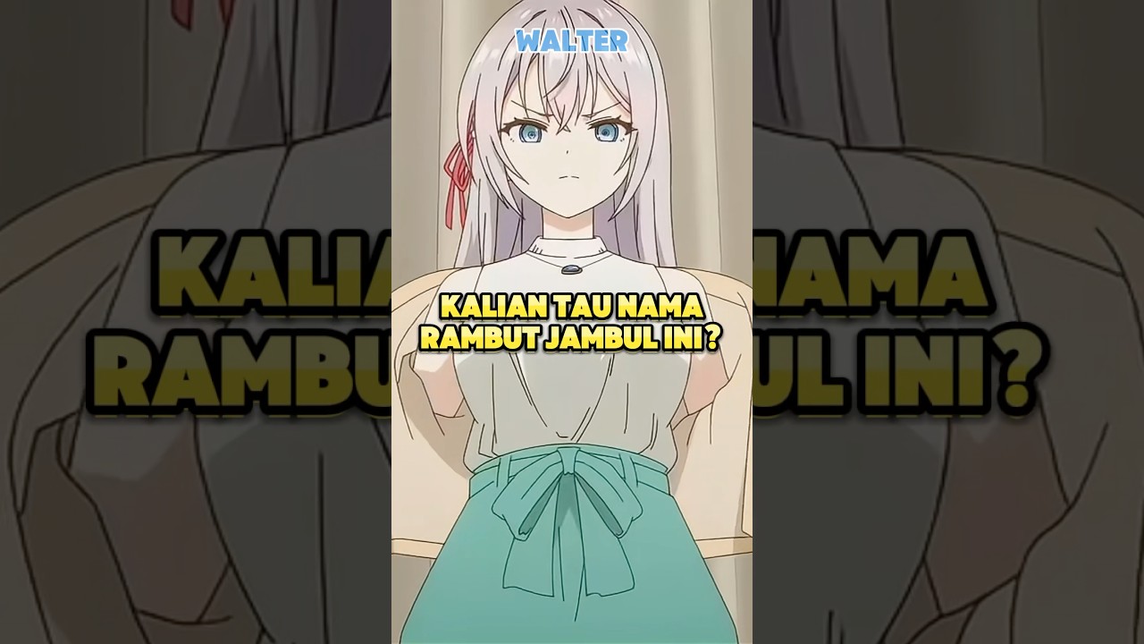 Makna rambut jambul pada anime! #anime #animeindo #shorts #fyp - YouTube