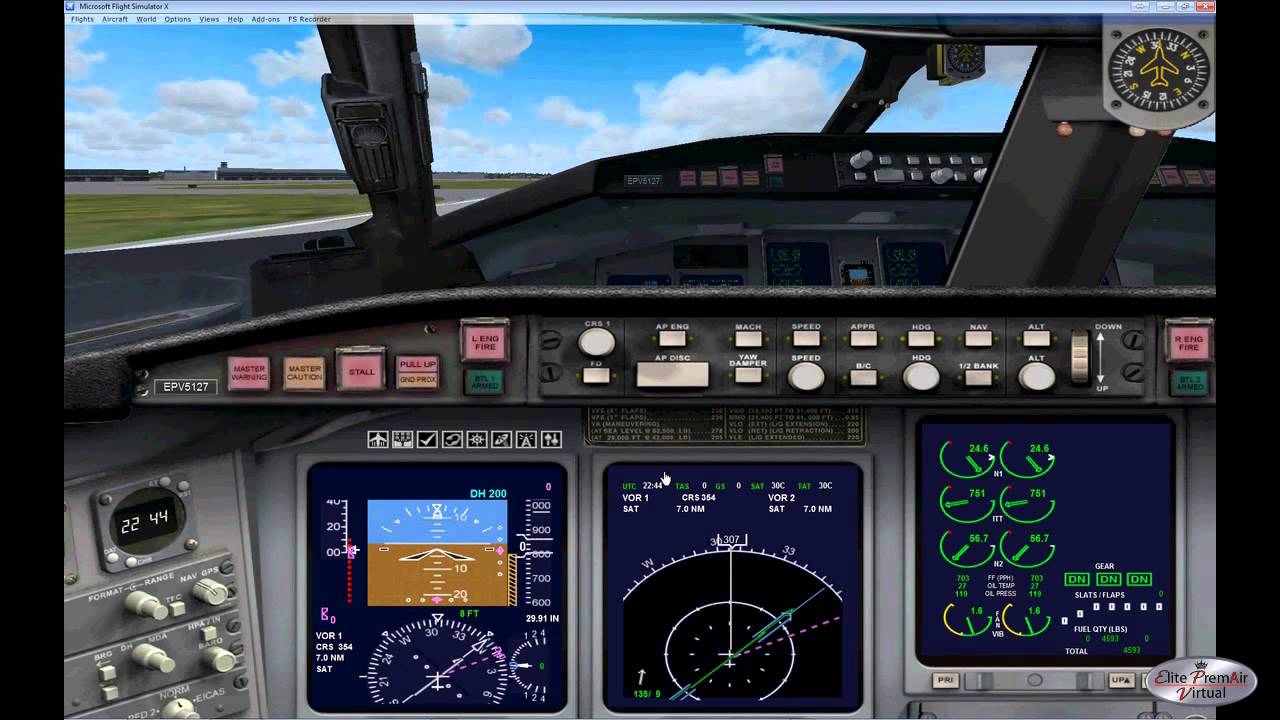 VOR and ADF Instruments - YouTube