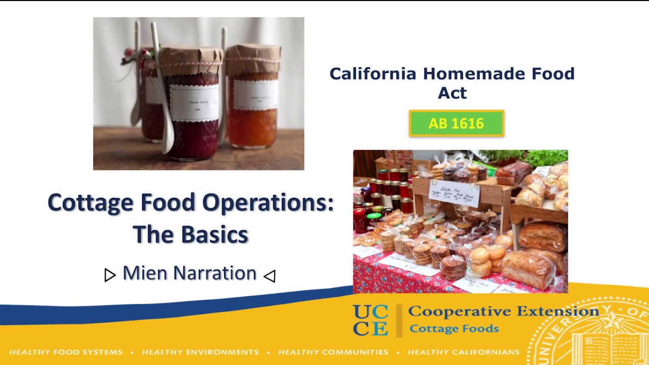 Cottage Food Operations: The Basic (Mien) - YouTube