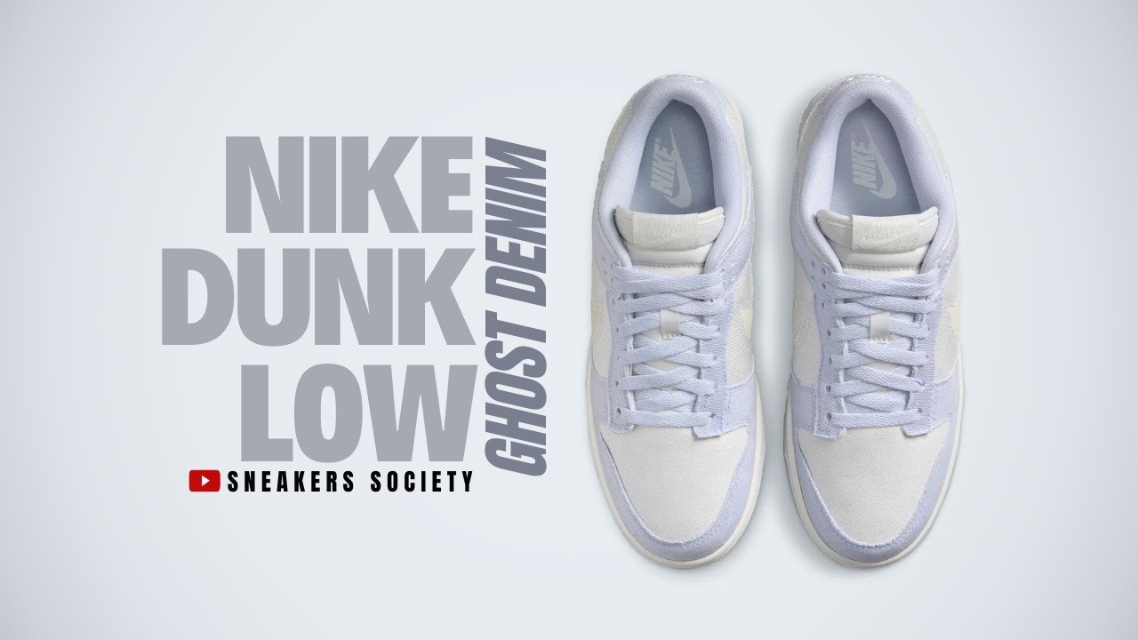 GHOST DENIM 2024 Nike Dunk Low | DETAILED LOOK + PRICE - YouTube