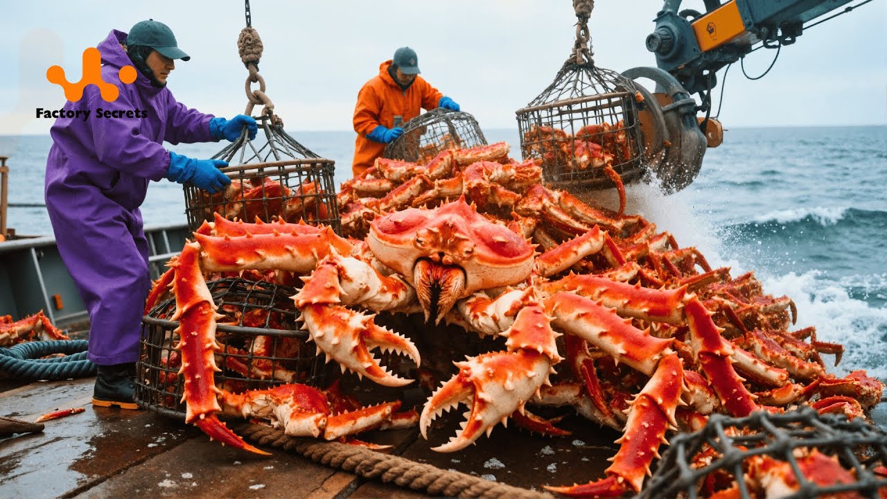 Inside the $1 Billion King Crab Factory | Where Luxury Seafood Is Made ...