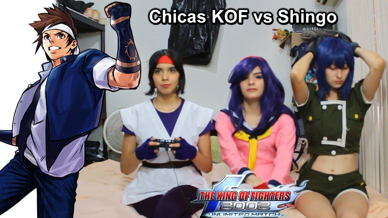 Cosplay Retas - Shingo vs Xiangfei, Kensou y Clark | KOF 2002 UM - YouTube
