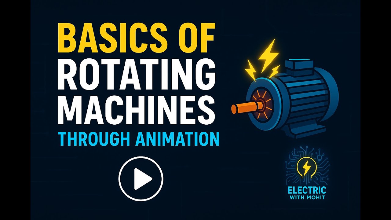 Basics of Rotating Machine Through Animation Part2 - YouTube