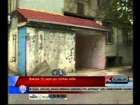 Bakıda 15 yaşlı qız intihar edib