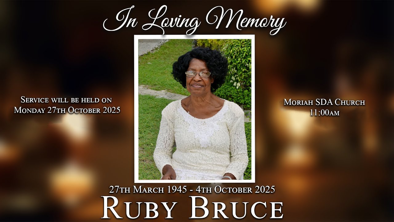 Celebrating The Life of Ruby Bruce - YouTube