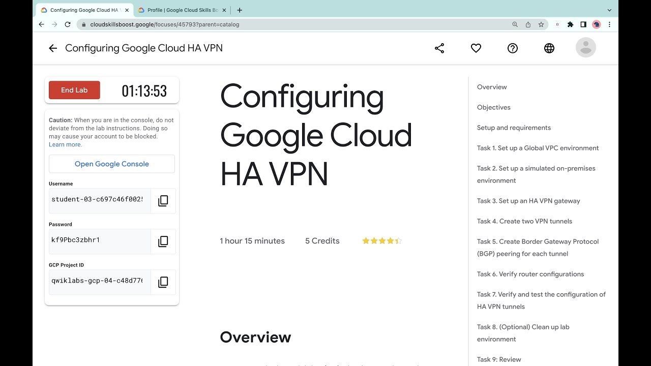 Configuring Google Cloud HA VPN || #qwiklabs || #coursera || [With Explanation 🗣️] - YouTube