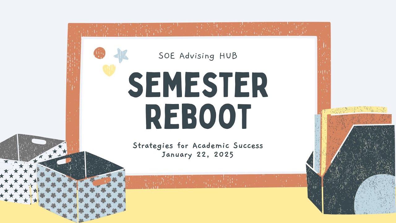 SEMESTER REBOOT: Strategies for Academic Success - YouTube