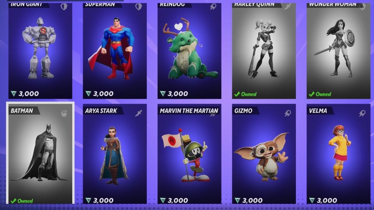 Use Fighter Currency to Buy Fighters in Store, MultiVersus - YouTube