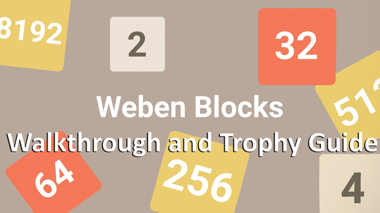Weben Blocks - Walkthrough | Trophy Guide | Achievement Guide - YouTube