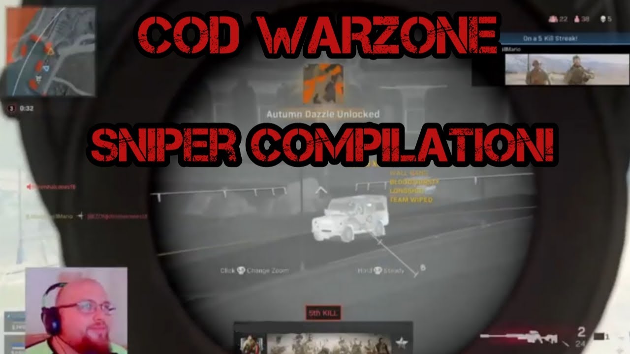 COD WARZONE Sniper Compilation DOWN & OUT! - YouTube