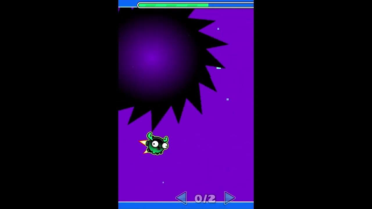 part 1 of making a geometry dash level#shorts - YouTube