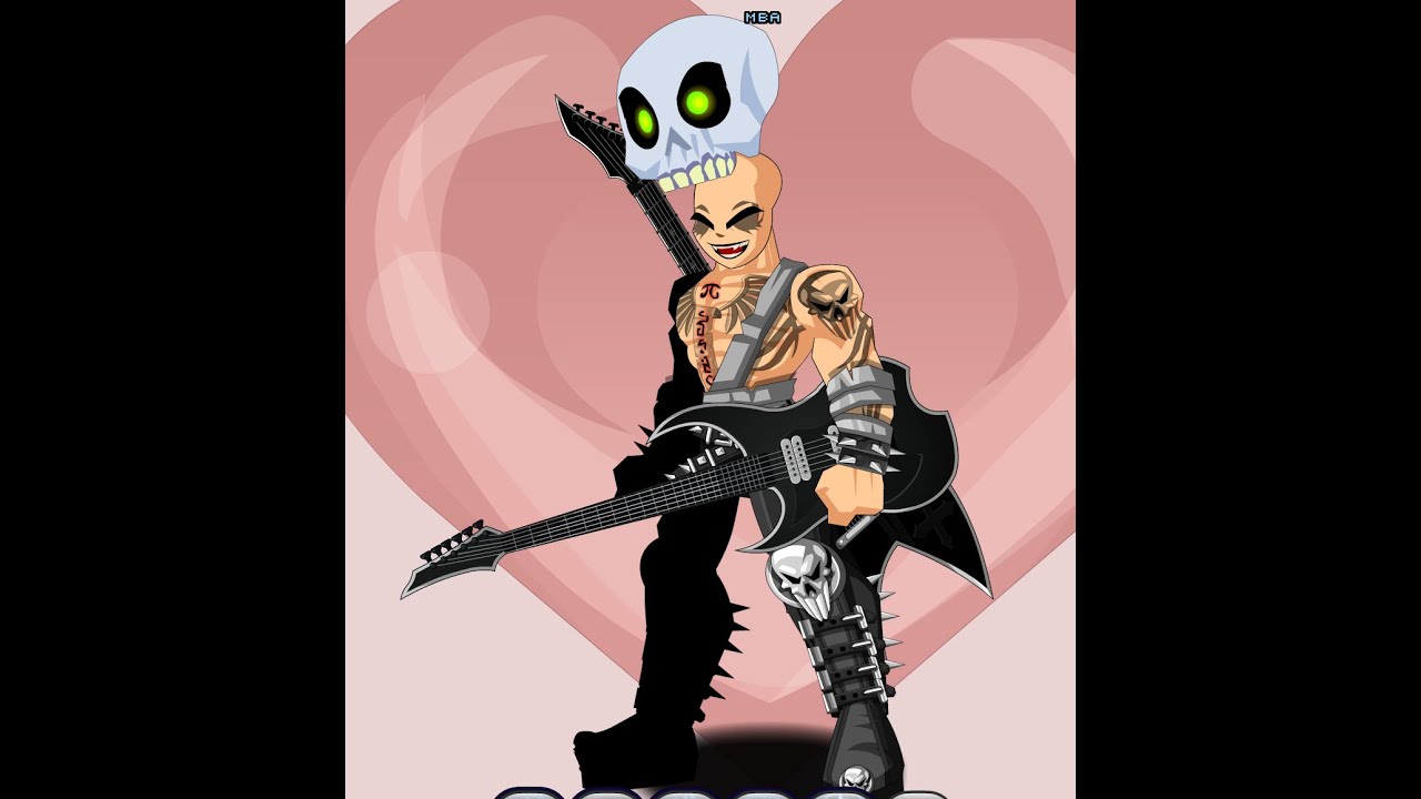 aqw spiked rebel armor (rare) review- female good - YouTube