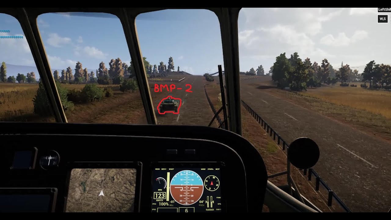 Squad | MI-8 speeding on highway went wrong - YouTube