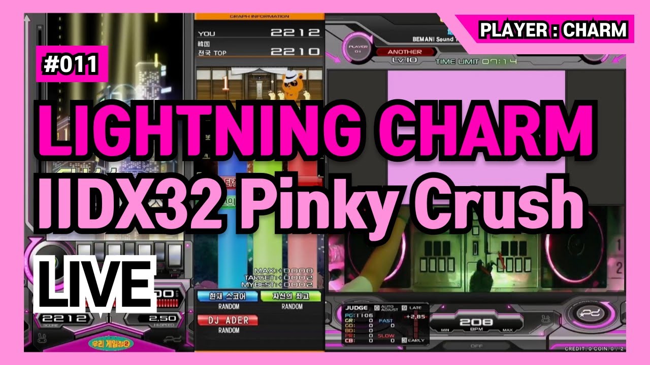 [LIGHTNING CHARM] beatmania IIDX 32 Pinky Crush #011 - YouTube