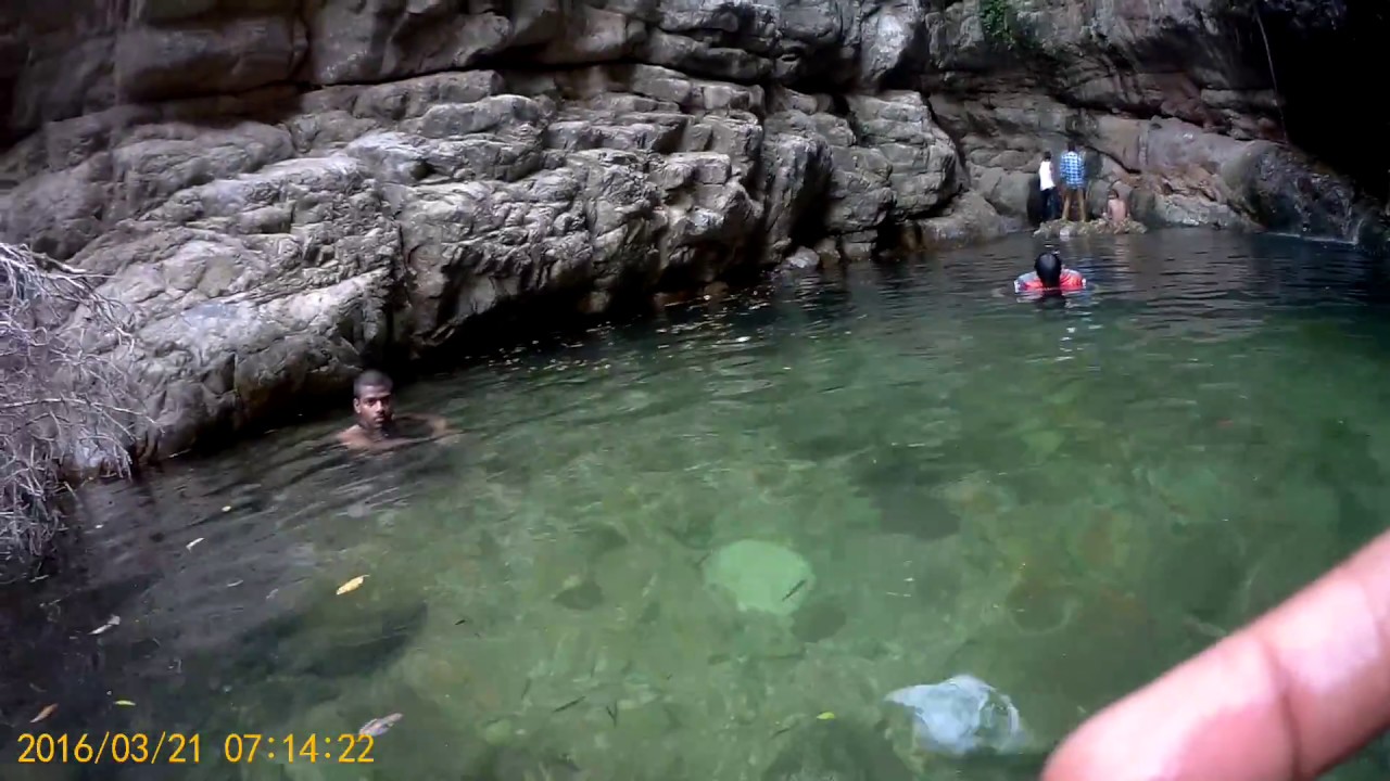 under water-Tada falls - YouTube