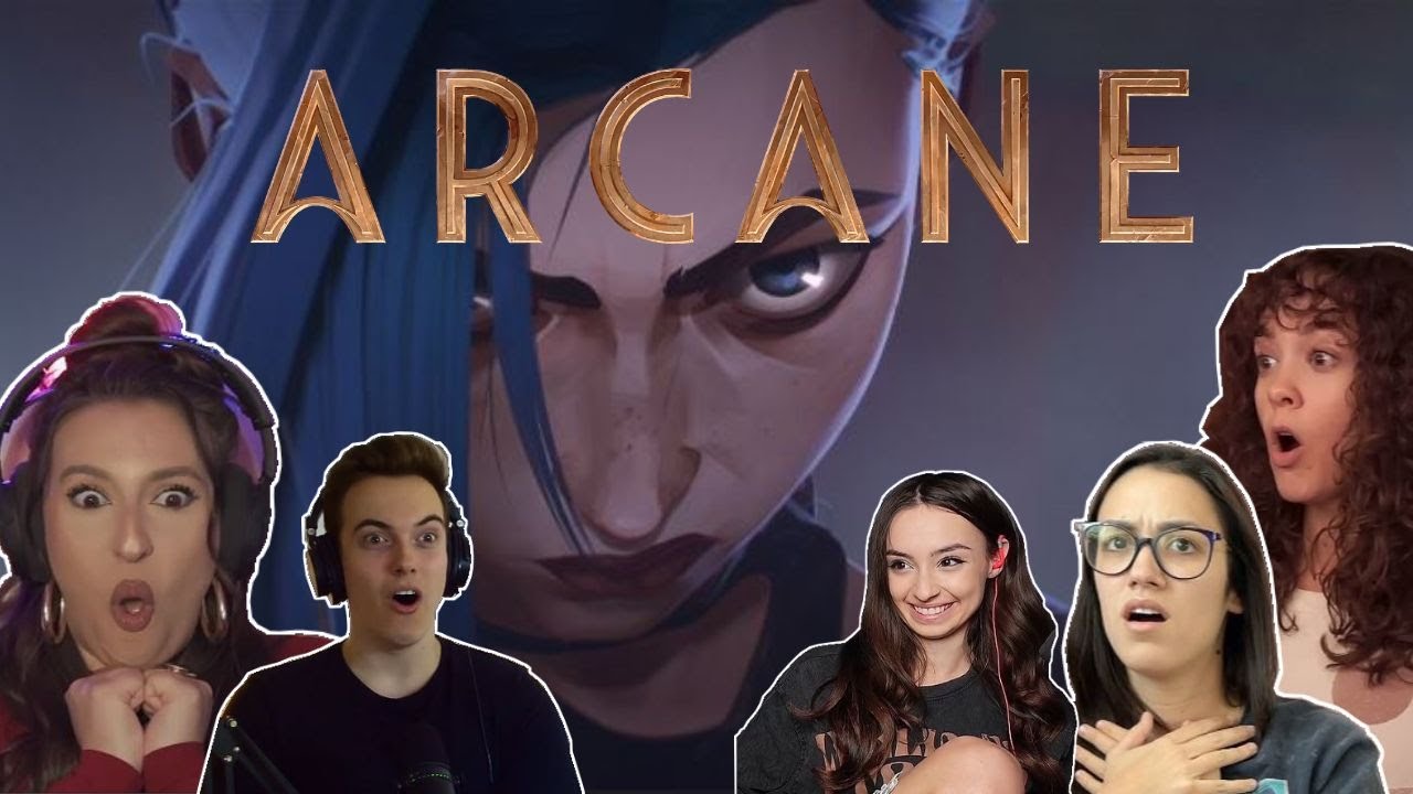 Arcane Reaction | Reactors Shocked by Jinx’s First Appearance - YouTube