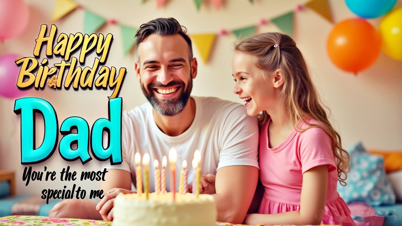 Happy Birthday Dad You're the Best| Happy Birthday Dad | Birthday Song ...