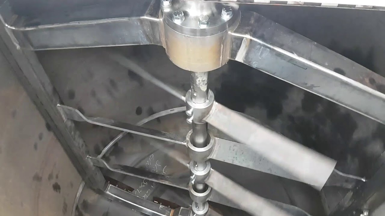 Contra-Rotating agitation in grease finishing kettle - YouTube