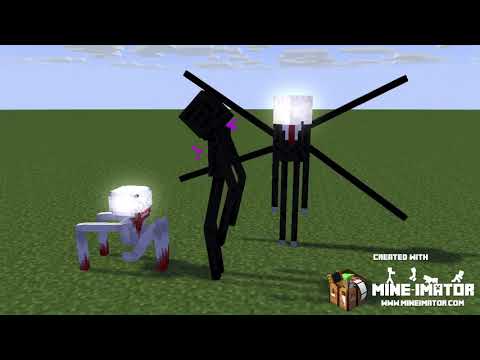 SCP-096 Vs Slenderman Vs Enderman (Reupload)