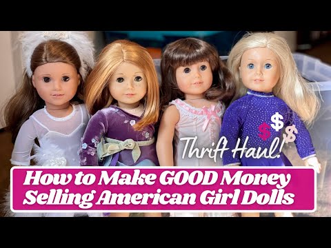 How to Make Money Selling American Girl Dolls & Accessories $60 to $600! THRIFT HAUL Former Employee