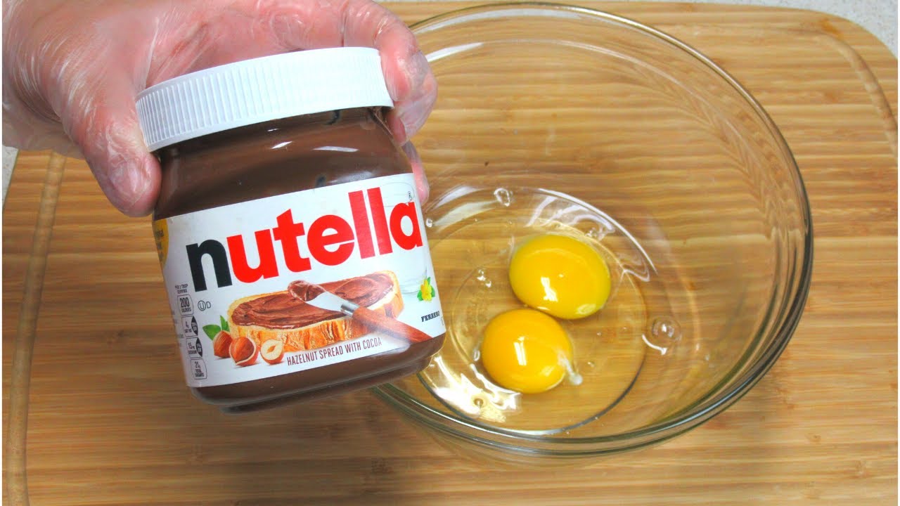 Mix Eggs With Nutella The Result Will Surprise You /Easy Two ...