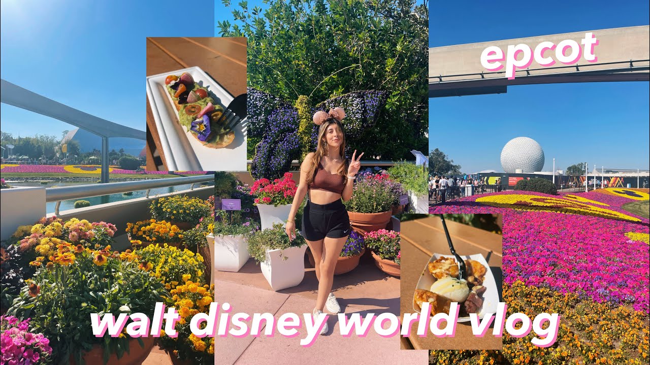 Walt Disney World Vlog: Traveling to Orlando & Going to Epcot! Day 1 ...