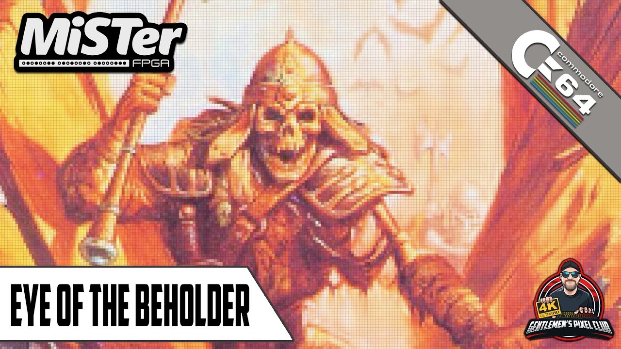 Eye of the Beholder / MiSTer FPGA / Commodore 64 - YouTube