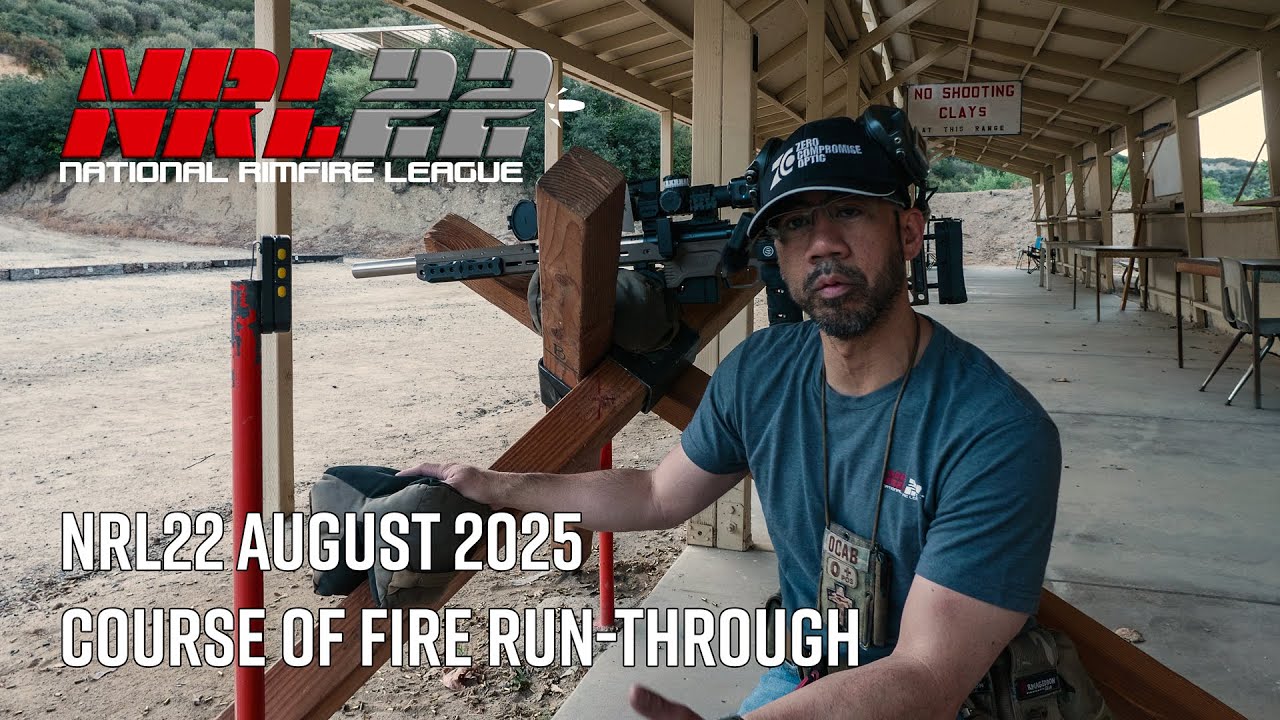 Range VLOG #325 - August 2025 NRL22 Course of Fire Match Director Run ...
