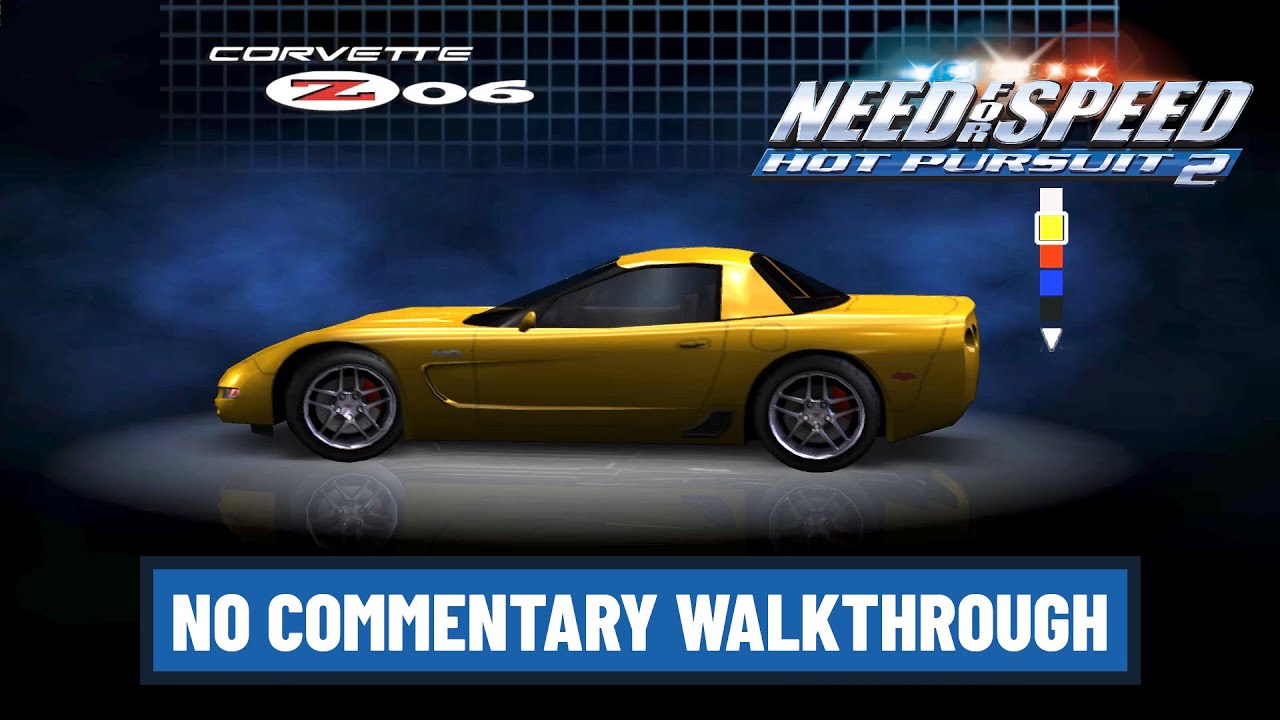 Corvette Time Trial (Event 24) - NFS: Hot Pursuit 2 PS2 - No Commentary ...