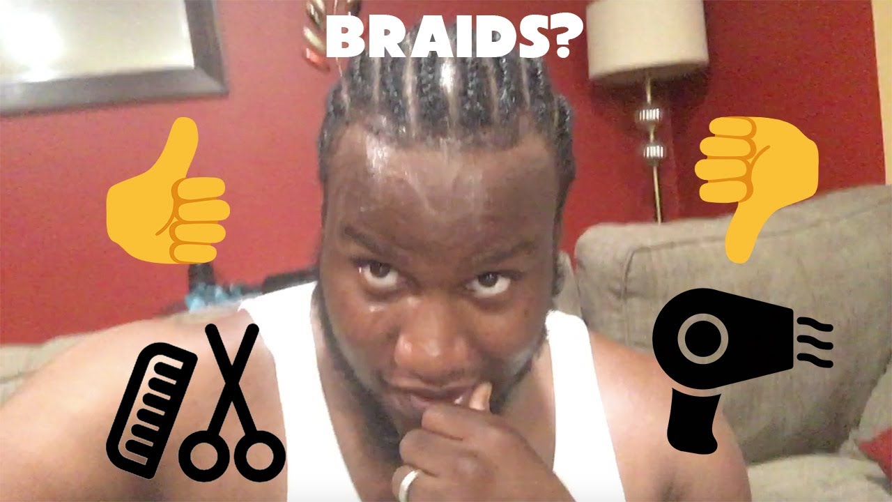 Getting my hair braided 2 inch hair 👍 or 👎 - YouTube
