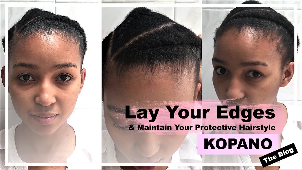 Hair How-To | Slay Your Edges | Protect Your Hair | 4c Hair Tips - YouTube
