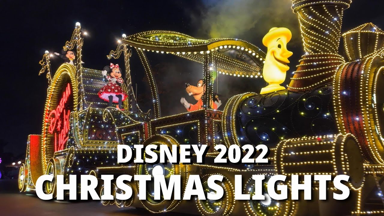 【Tokyo Disney Resort】Tokyo Disneyland Christmas Dinne Electrical Parade ...