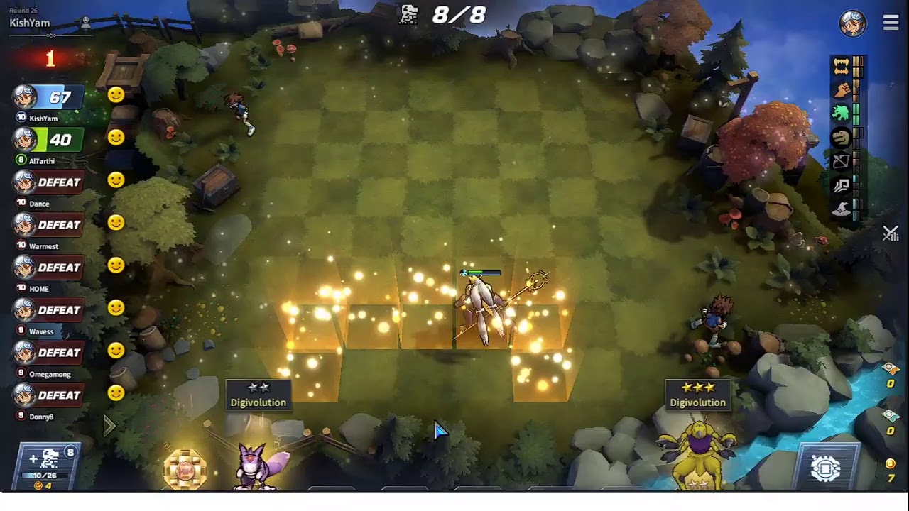 Digimon Rumble chess - YouTube