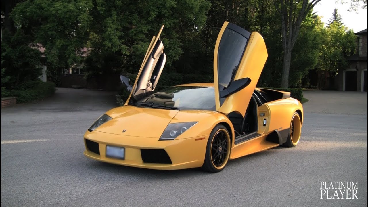 LAMBORGHINI MURCIELAGO on UBERBALLER FORGED- TORONTO - YouTube
